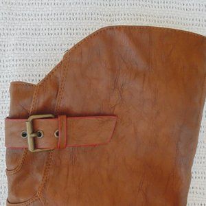 Not Rated | Shoes | Womens Vintage Knee High Boot Legger Riding Boots ...